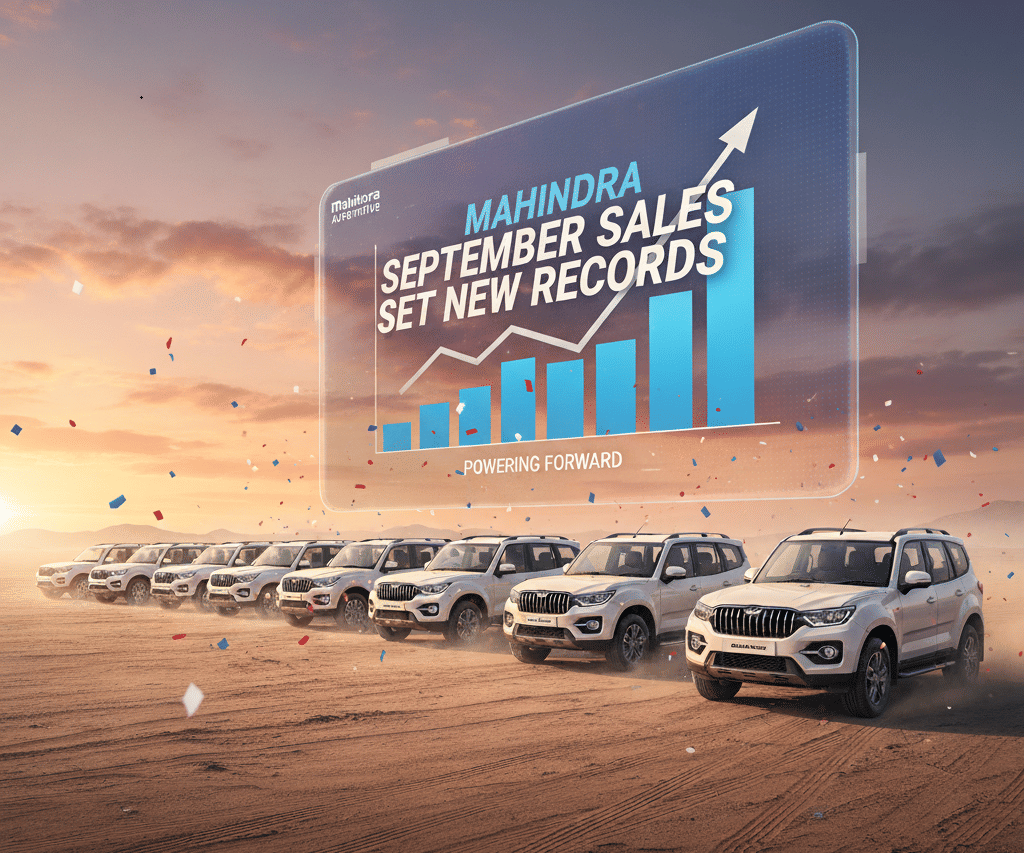 Mahindra Breaks Two Auto Sales Records in September | Autocar Professional