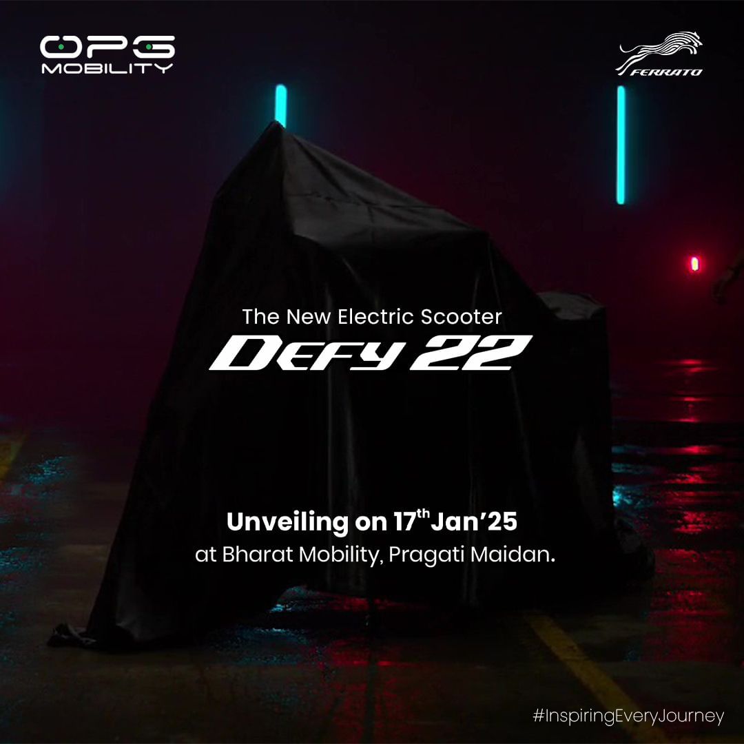 OPG Mobility to reveal its first electric scooter Ferrato Defy 22 at Bharat Mobility Global Expo ...