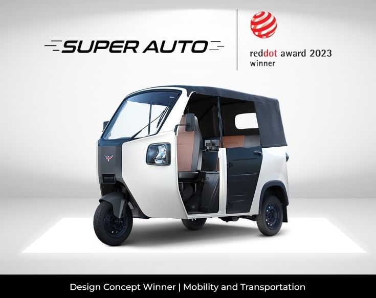 Montra Electric launches Super Auto three-wheeler ] | Autocar Professional