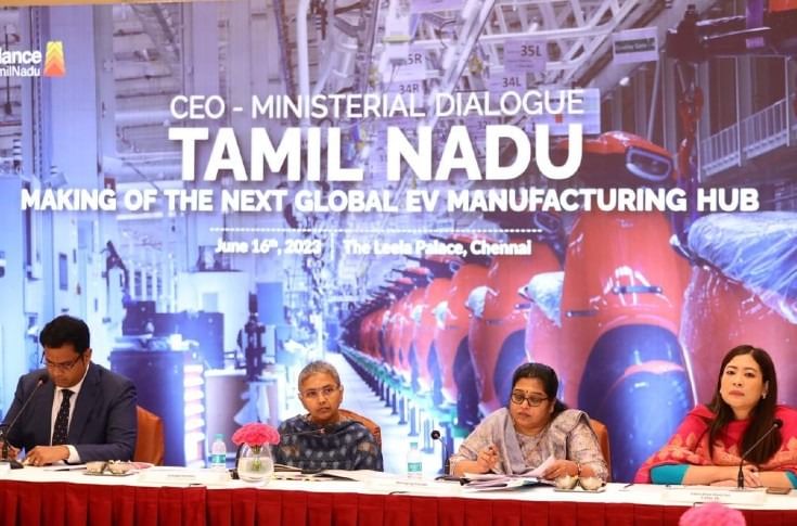 TN Minister expects US$ 6 billion investment in EVs, meets CEOs to ...