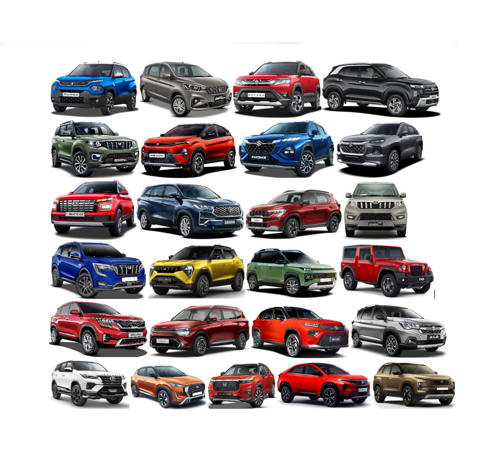 REVEALED: India’s Top 25 SUVs and MPVs in CY2024 | Autocar Professional