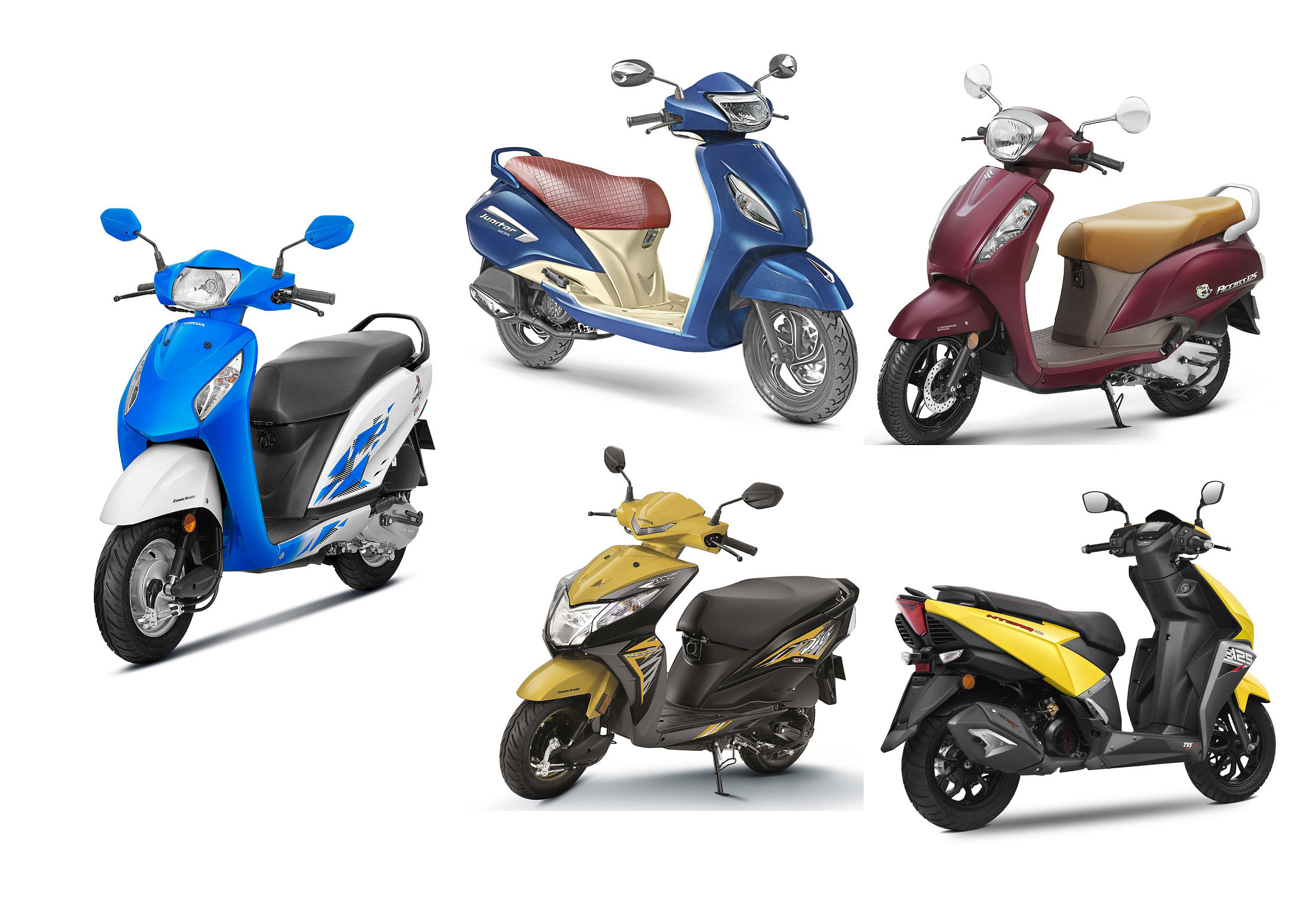 Top 10 Scooters October 2019 Activa Jupiter and Access deliver month on month growth Autocar Professional