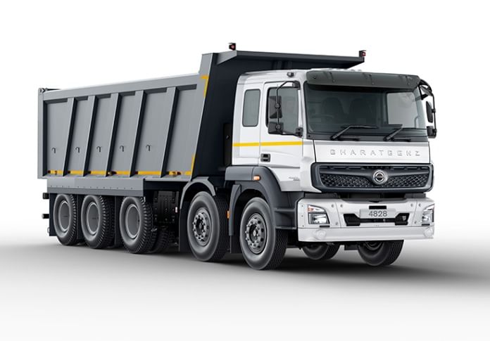 BharatBenz displays new high-performance construction and mining trucks ...