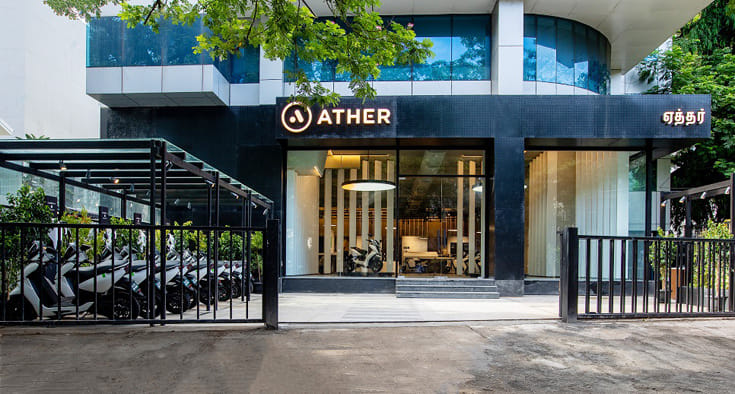 Ather Energy's second EV experience facility opens in Chennai | Autocar ...