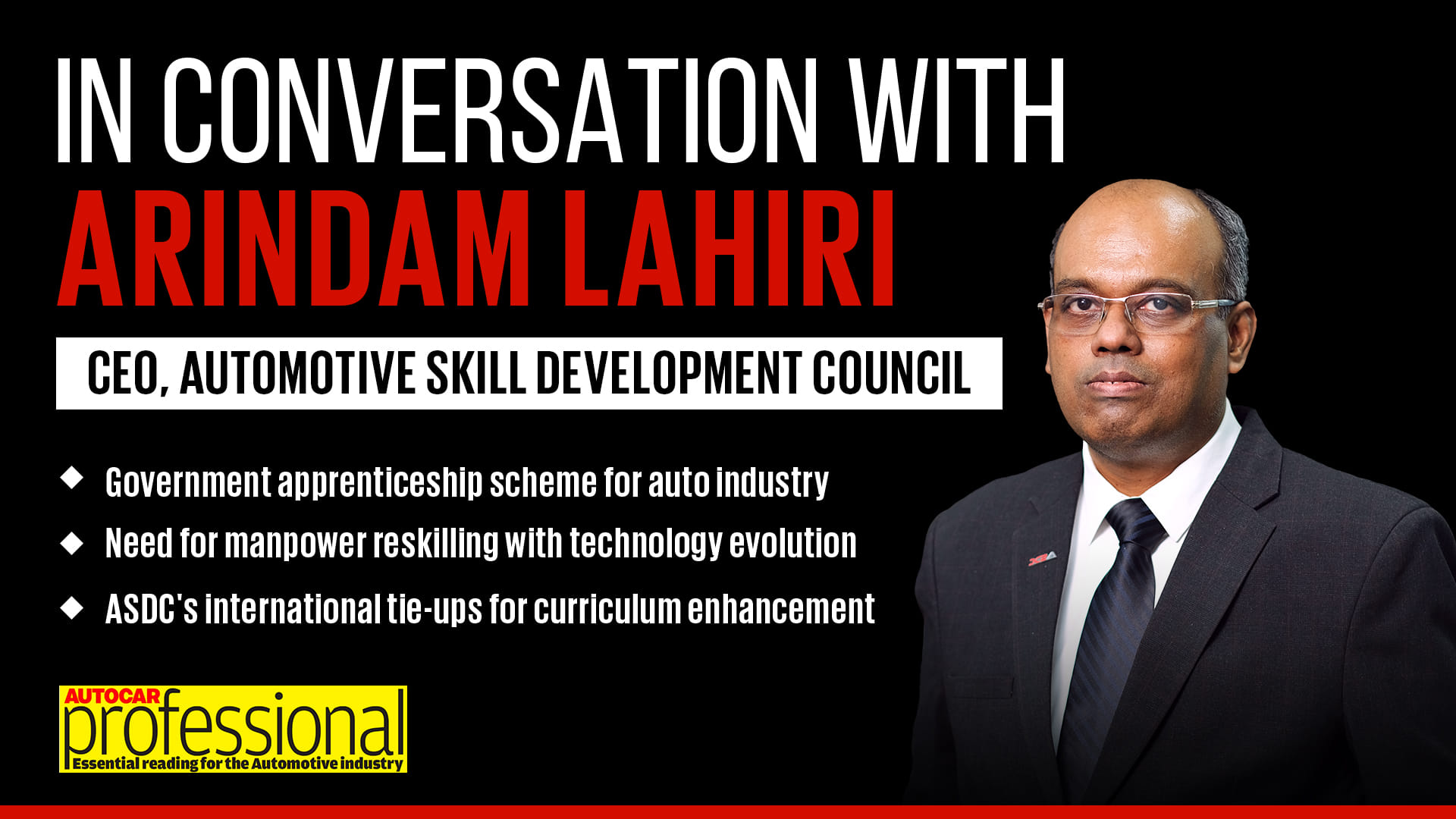 In conversation with ASDC's Arindam Lahiri | Autocar Professional