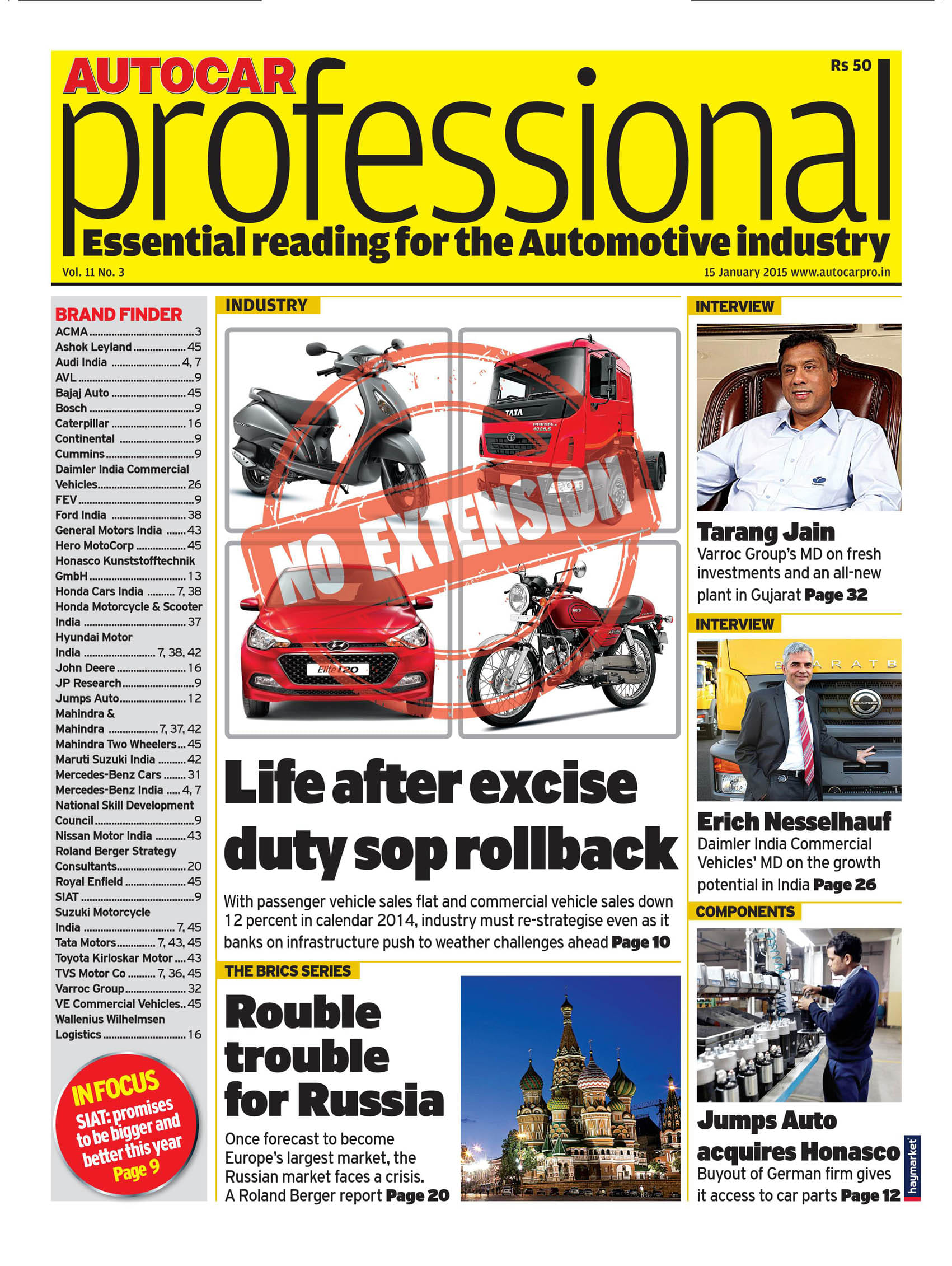 Magazine Listing & Magazine Archive | Autocar Professional