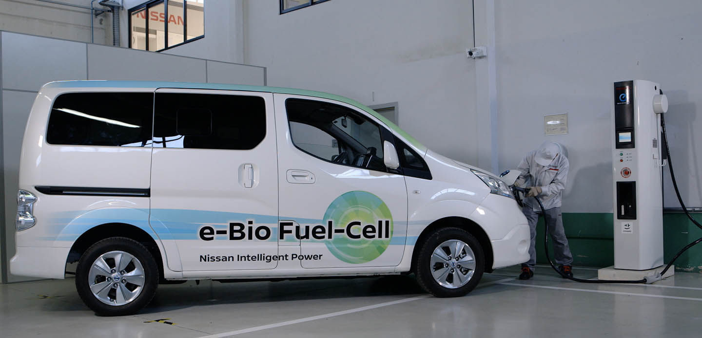 Nissan e-Bio Fuel-Cell is world’s first solid-oxide fuel cell vehicle ...