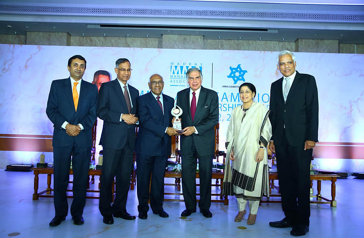 Ratan Tata conferred MMA Amalgamations Business Leadership Award 2014 ... Ratan Tata conferred MMA Amalgamations Business Leadership Award 2014 ...