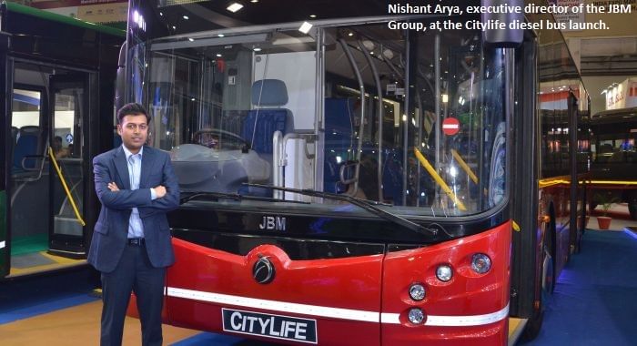 JBM Auto launches CityLife diesel low-floor bus | Autocar Professional