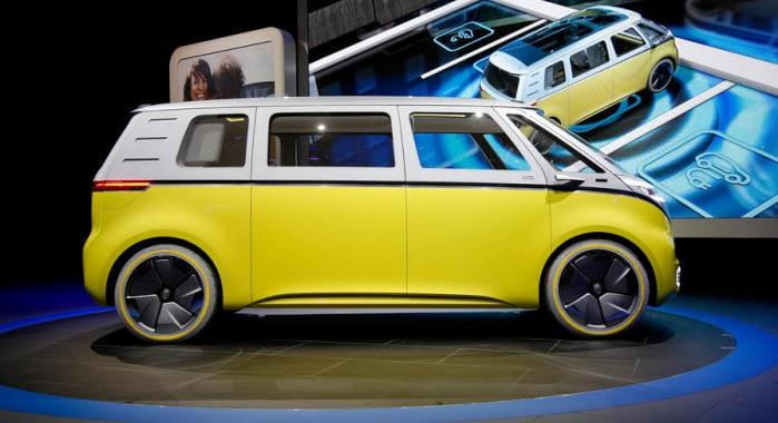 Volkswagen reveals Microbus concept at Detroit Motor Show | Autocar ...