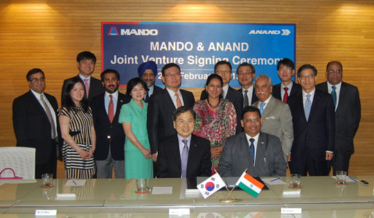 Anand to merge two JVs with Mando Corp of Korea to derive multiple synergies | Autocar Professional