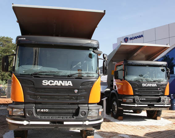 Scania sees boom in mining, launches tipper with SSAB body at Excon ...