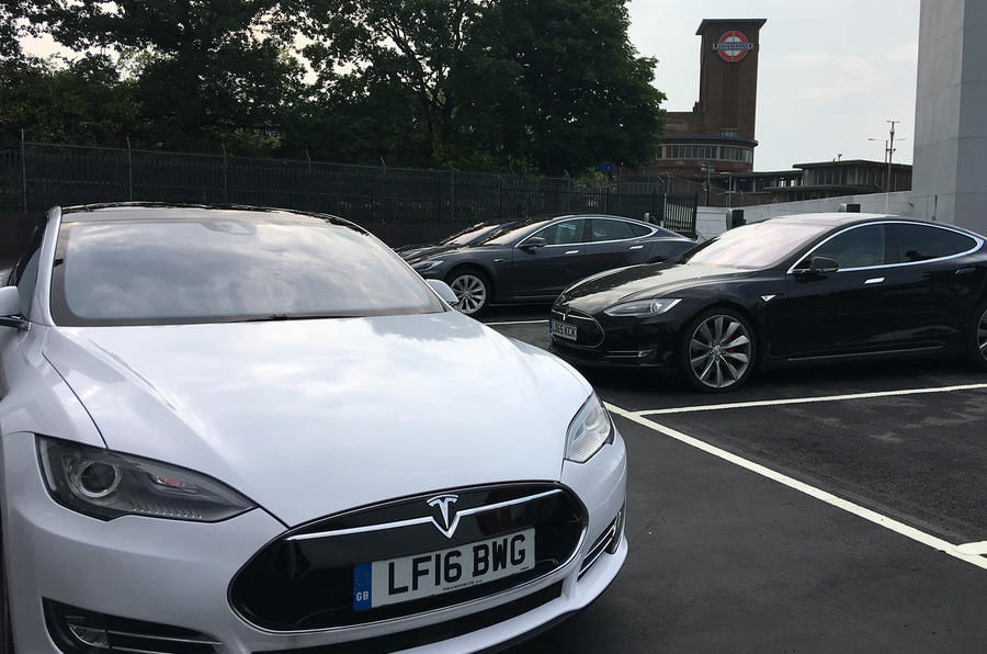 Tesla Model S transformed into mobile servicing vehicle | Autocar ...