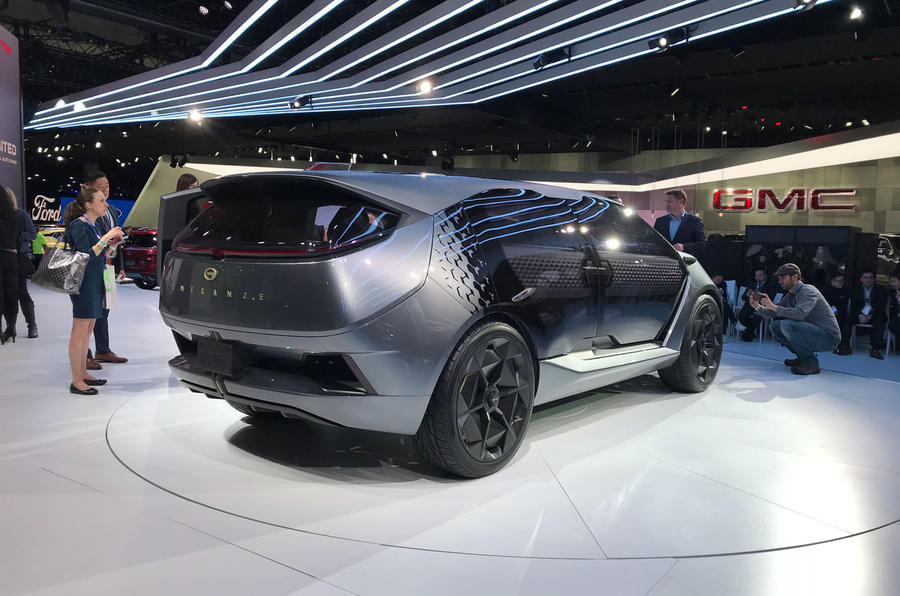 China's GAC displays Entranze concept with American design focus ...