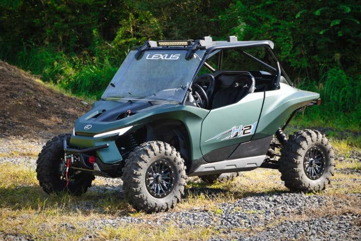 Lexus hydrogen-powered ROV uses Toyoda Gosei tanks and plastic ...