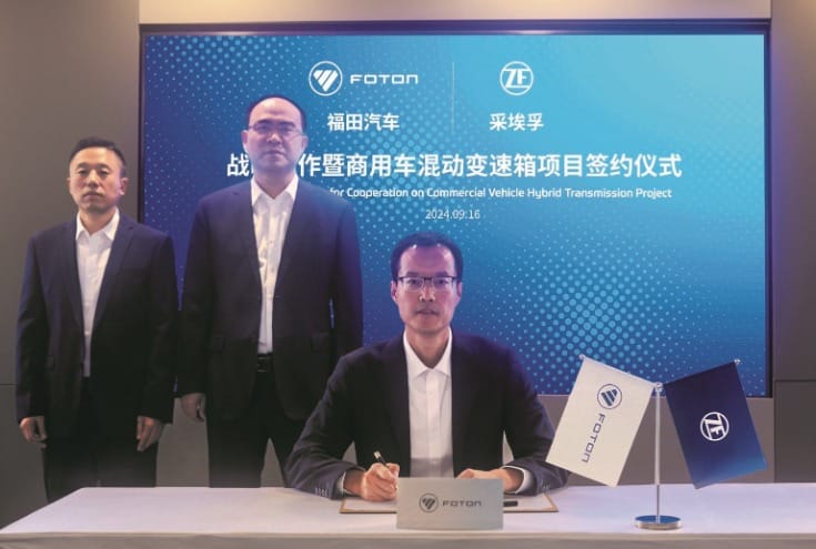 ZF & Foton expand partnership to hybrid CV transmissions in China ...