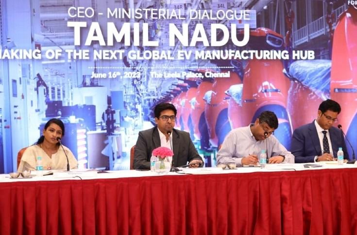 TN Minister expects US$ 6 billion investment in EVs, meets CEOs to ...