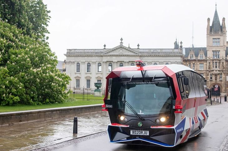 Autonomous shuttle trials begin on Cambridge roads | Autocar Professional