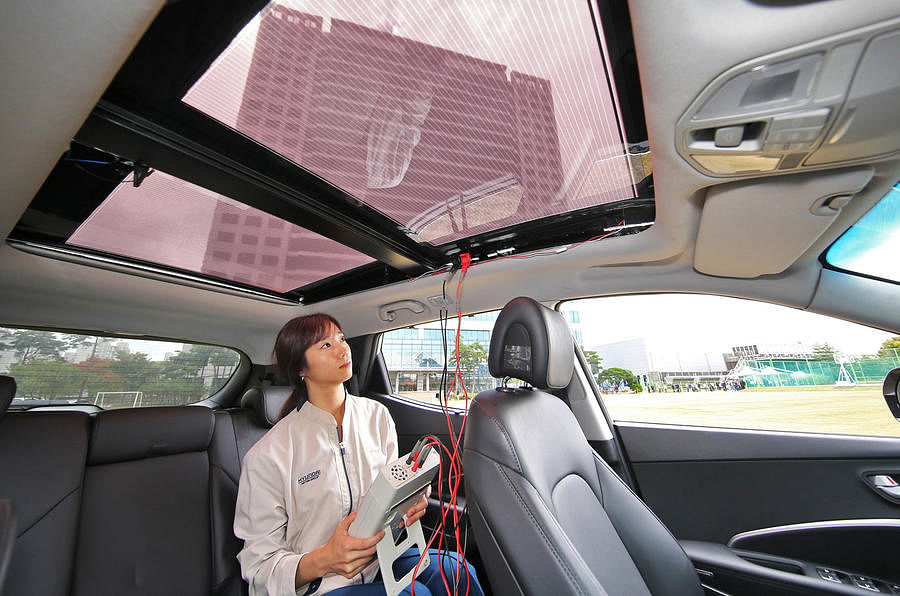 Hyundai solar roof store